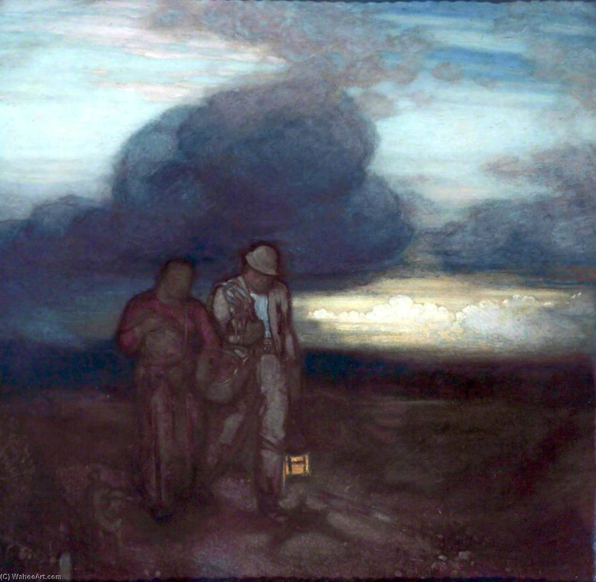 Purchase Oil Painting Replica Unambitious Ways by William Shackleton ...