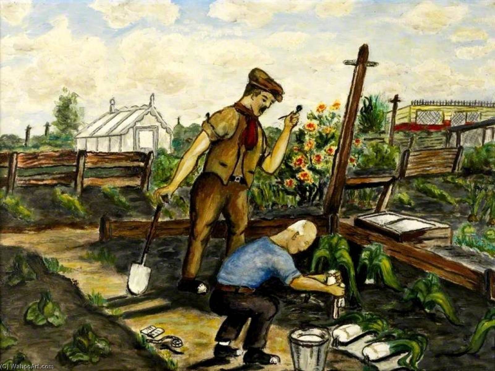 La préparation des legs le jour du spectacle, Alexandra Road ...