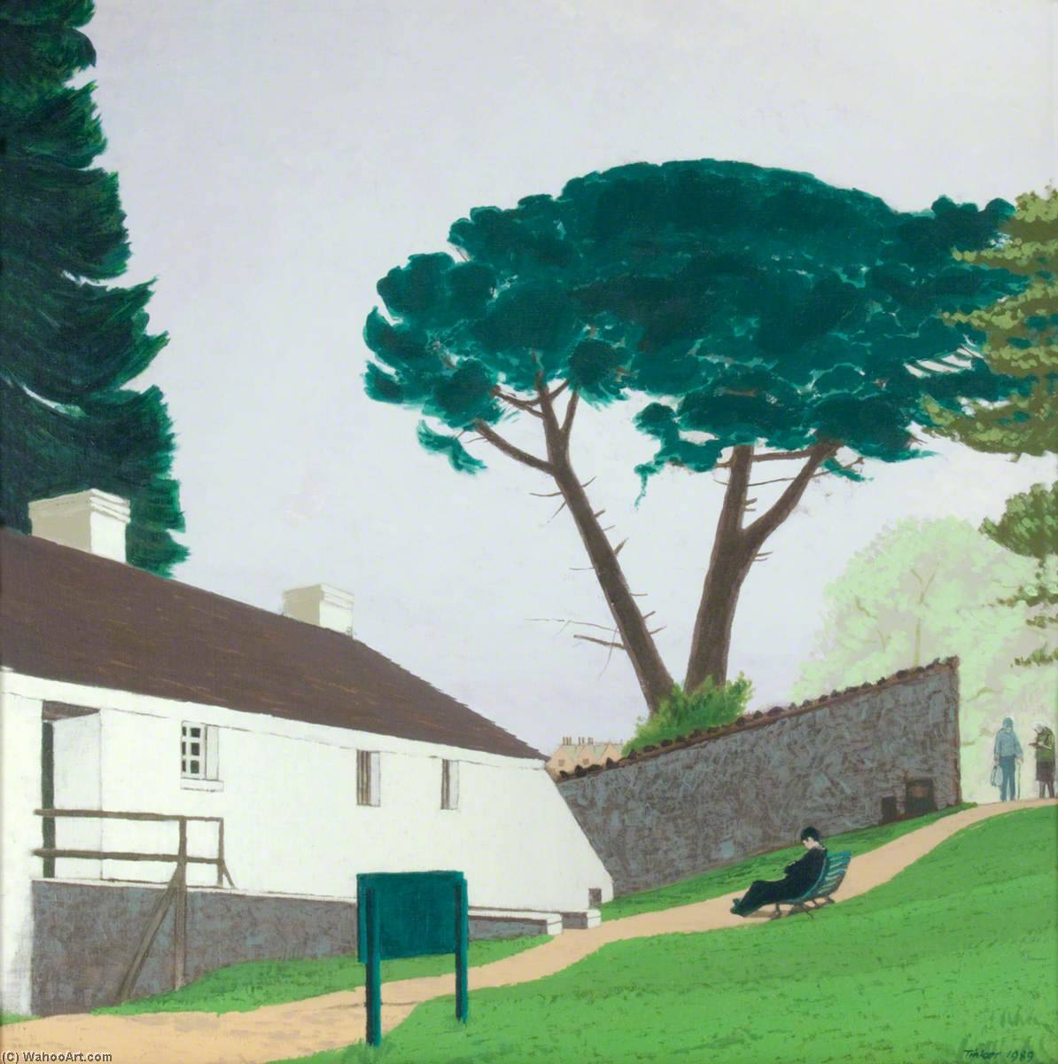 Esgair Moel Woollen Mill de David Tinker (1924-2000) David Tinker ...