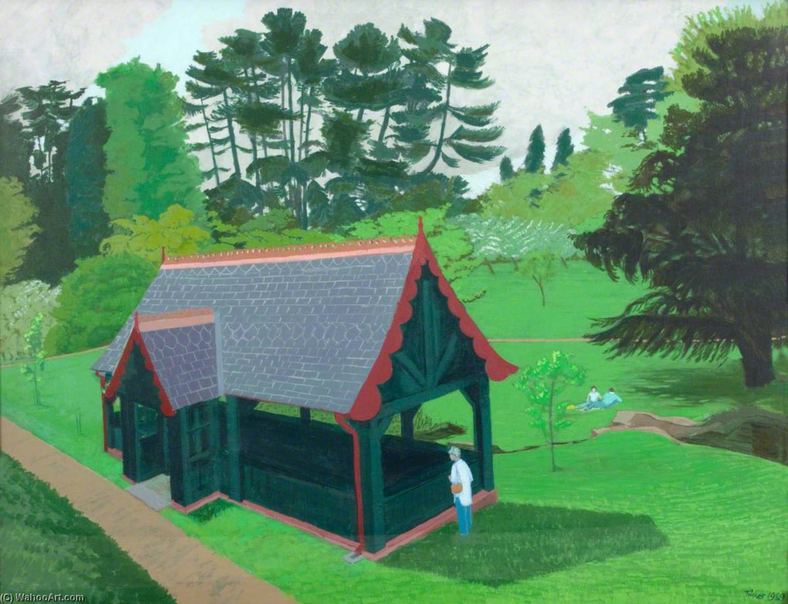 The Summer House by David Tinker (1924-2000) David Tinker | ArtsDot.com