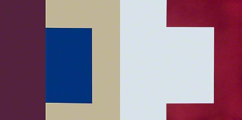 Double Square Painting, 1993 by Jean Spencer (1942-1998) Jean Spencer ...