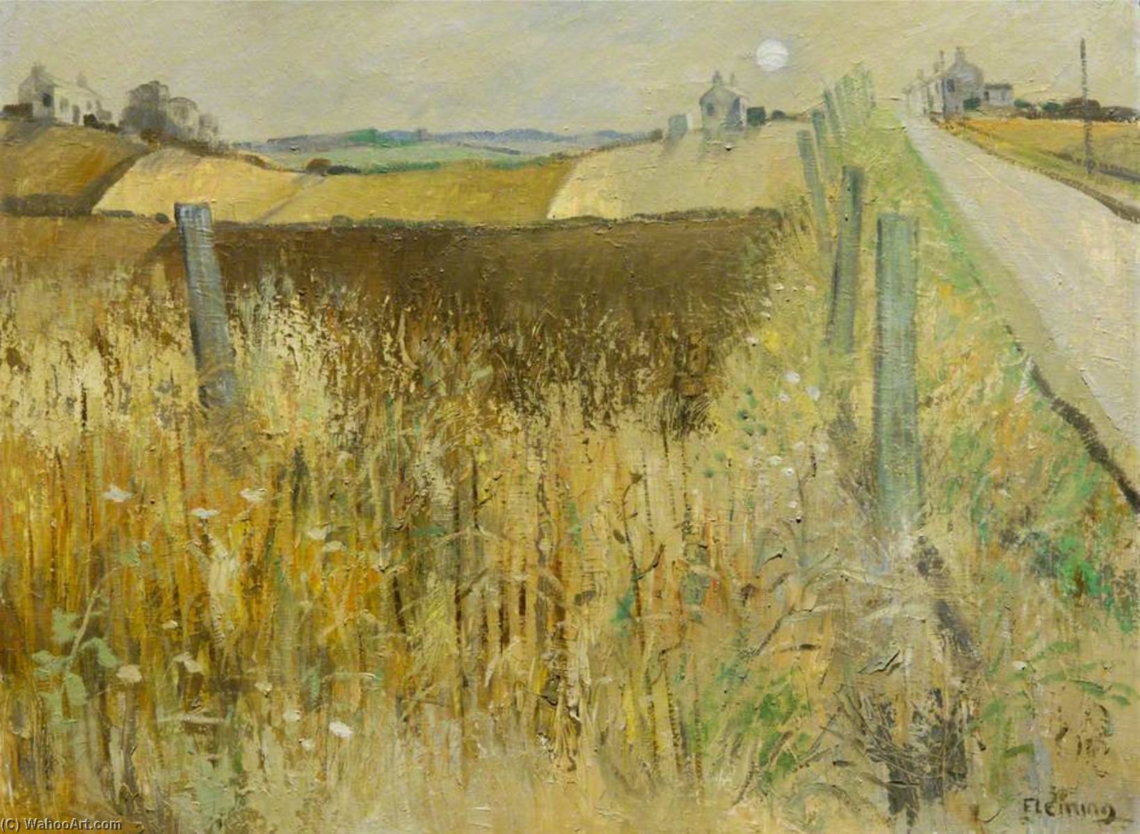 Buy Museum Art Reproductions Harvest Moon, 1993 by Ian Fleming ...