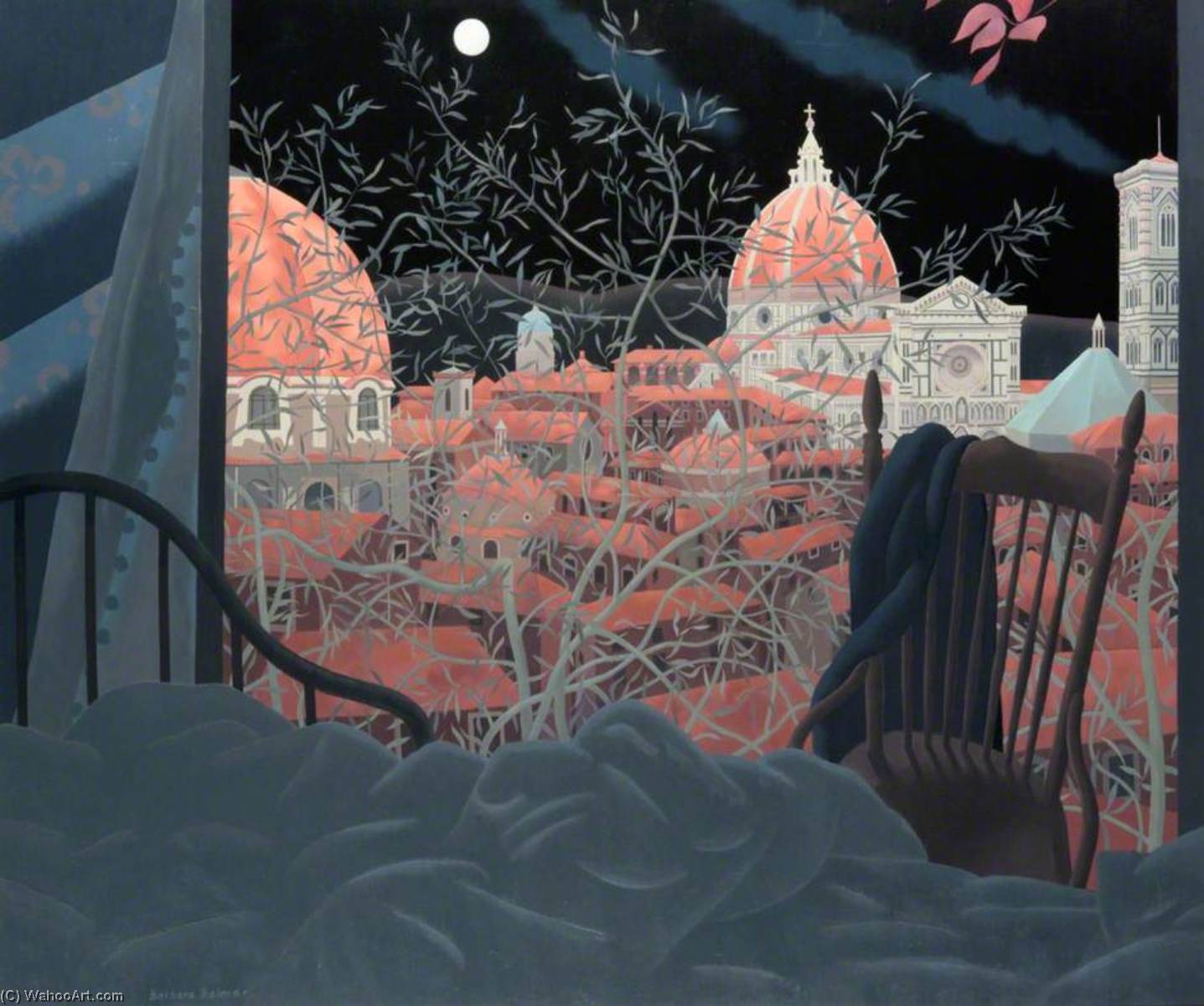 View with a Room, 1990 by Barbara Balmer (1929-2017) Barbara Balmer ...