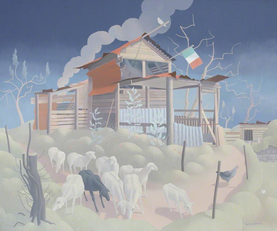 Construction – San Gimignano, 1994 by Barbara Balmer (1929-2017 ...