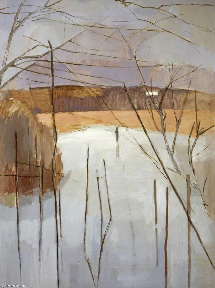 Reproduções De Pinturas Pond por William Townsend (Inspirado por) (1909 ...