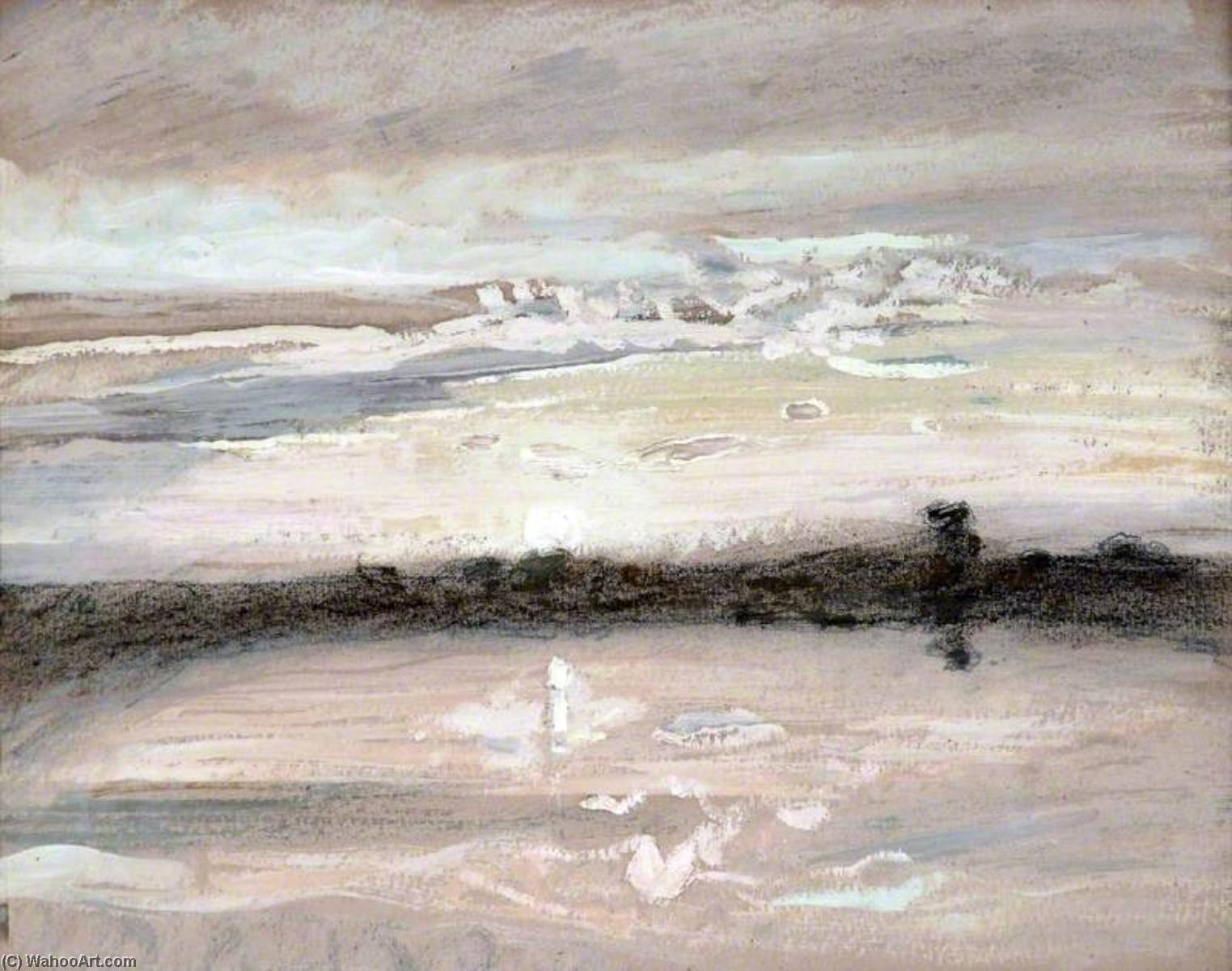 Paintings Reproductions Sunset by Philip Connard (Inspired By) (1875 ...