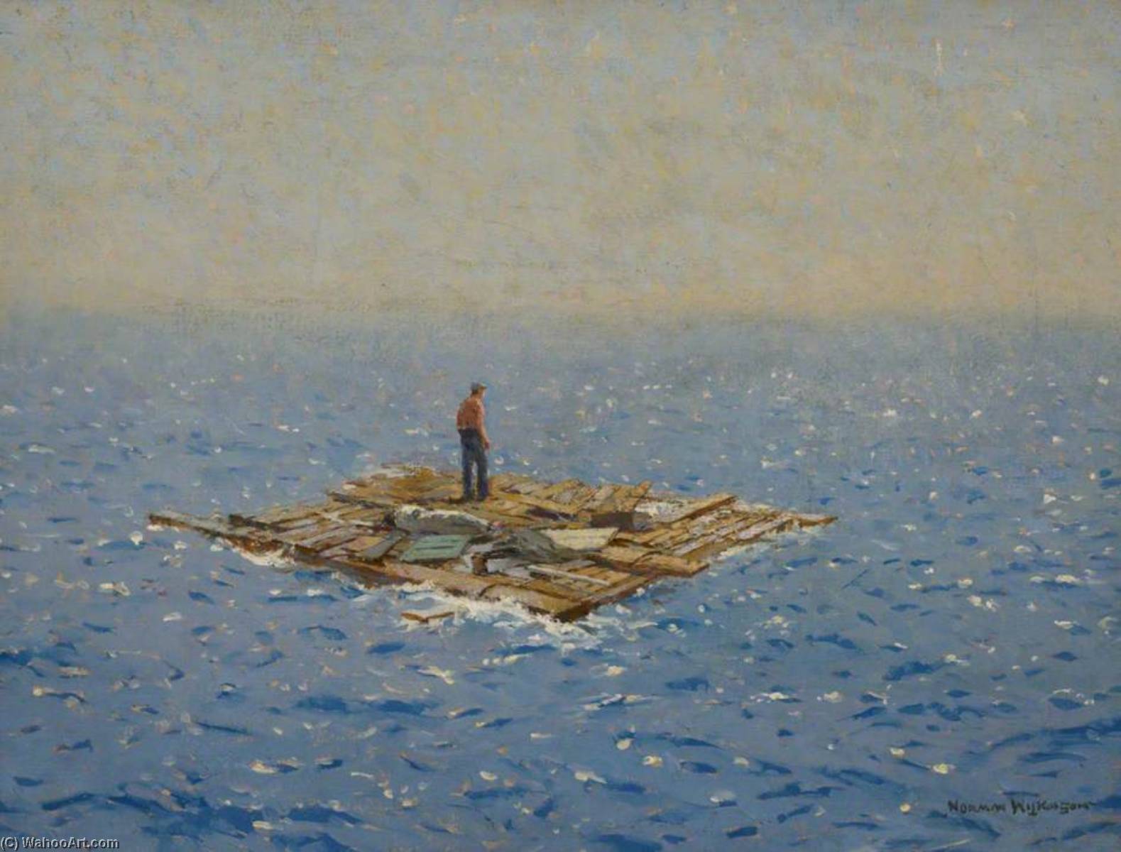 Art Reproductions The Sole Survivor by Norman Wilkinson (Inspired By ...