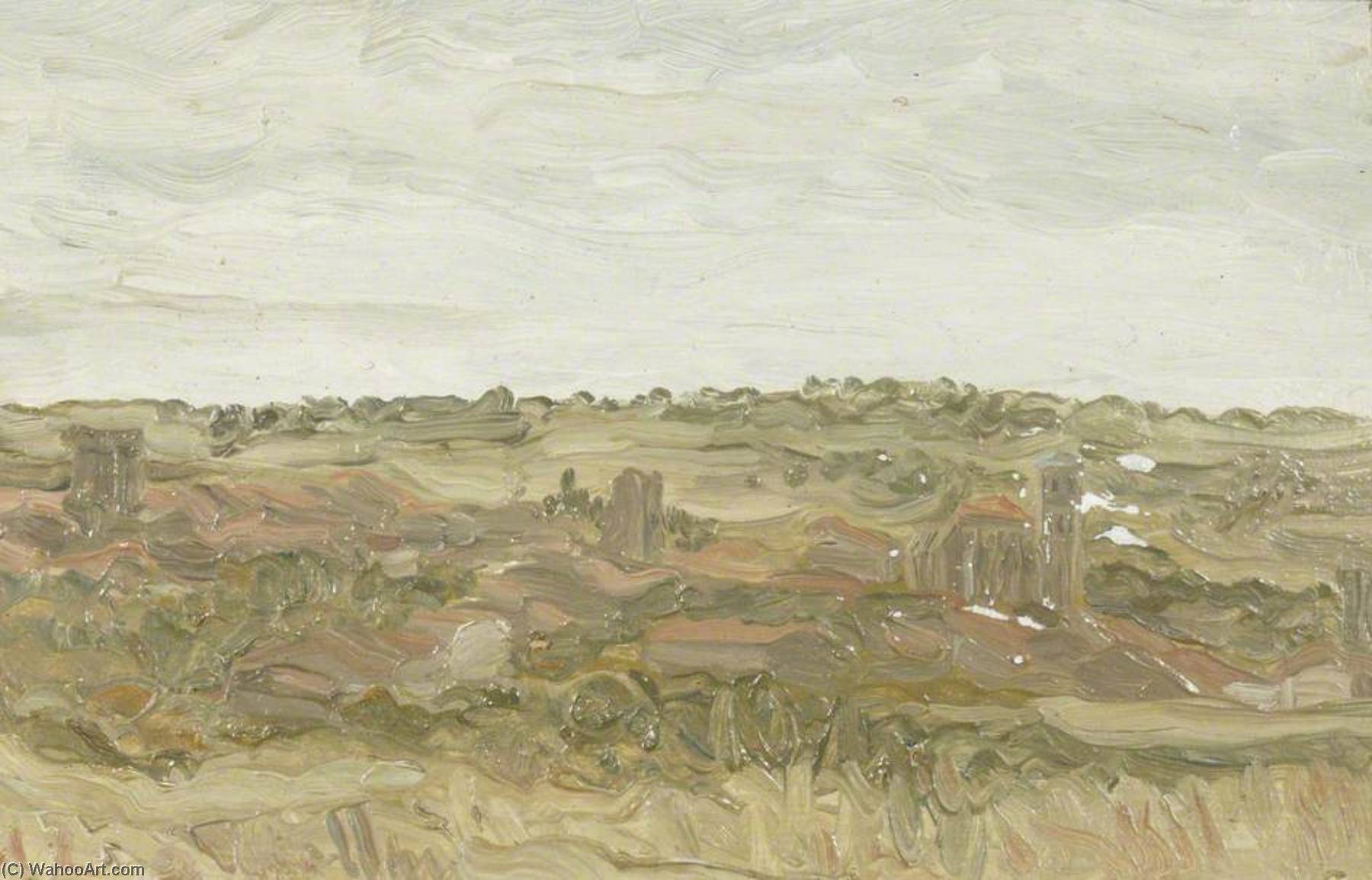 Laure Minervois by John Lessore John Lessore | ArtsDot.com