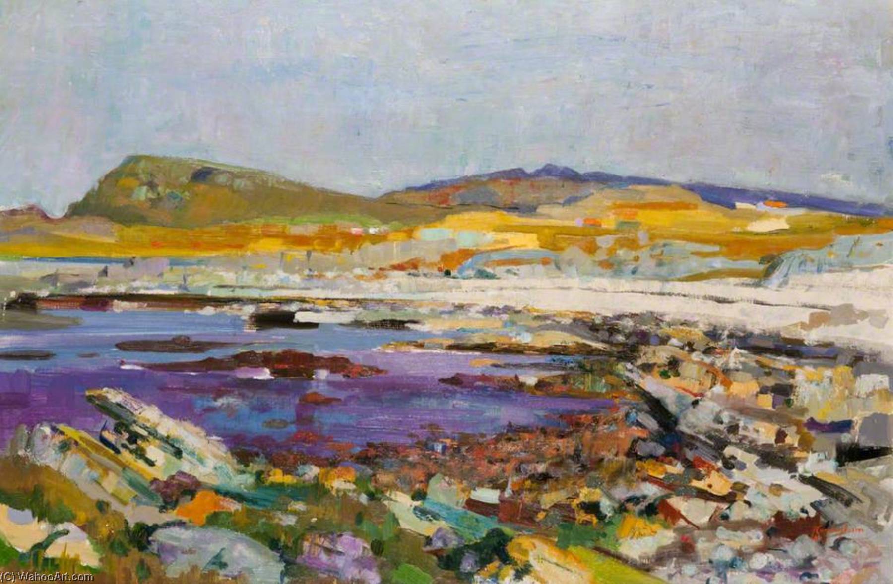 A West Highland Shore. por John Cunningham John Cunningham | ArtsDot.com