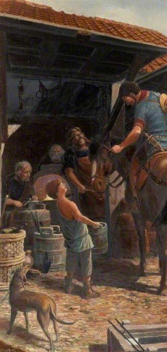 Interior of a Roman Workshop, 1997 by Peter Froste Peter Froste ...