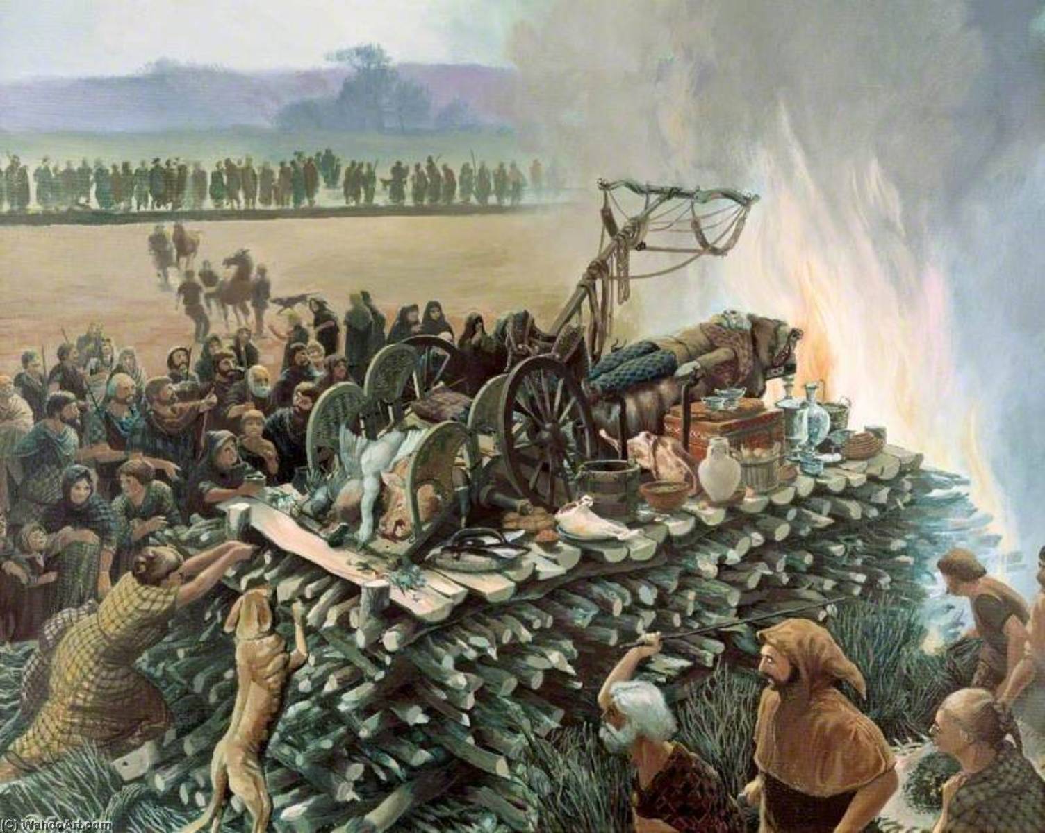 Cremation at Folly Lane, St Albans, 1998 by Peter Froste Peter Froste ...