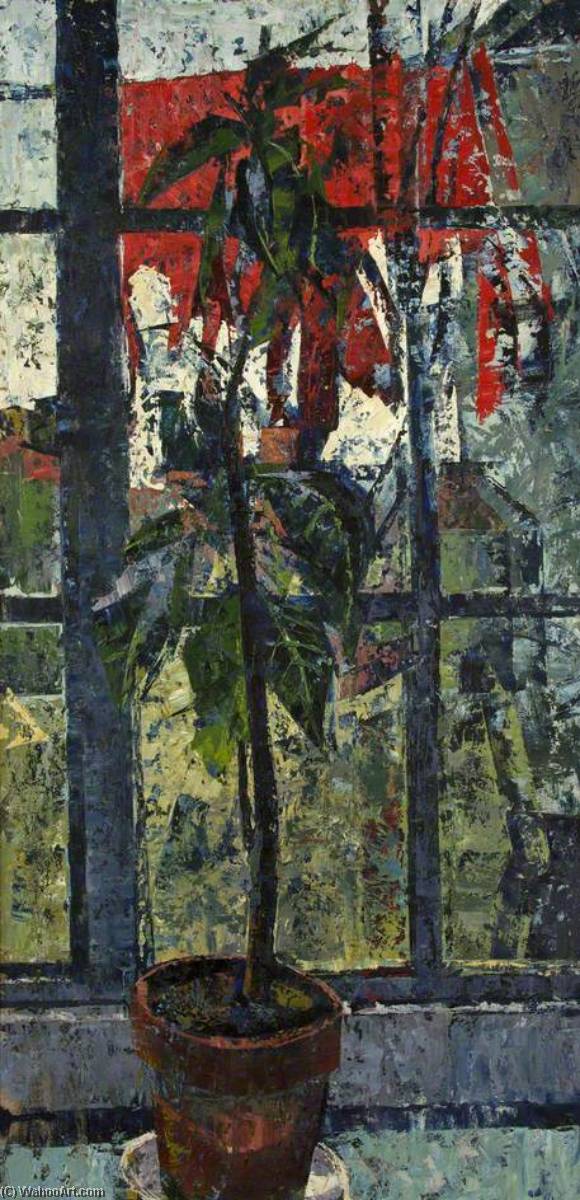 Tall Plant by Jerry Hicks (1927-2011) Jerry Hicks | ArtsDot.com