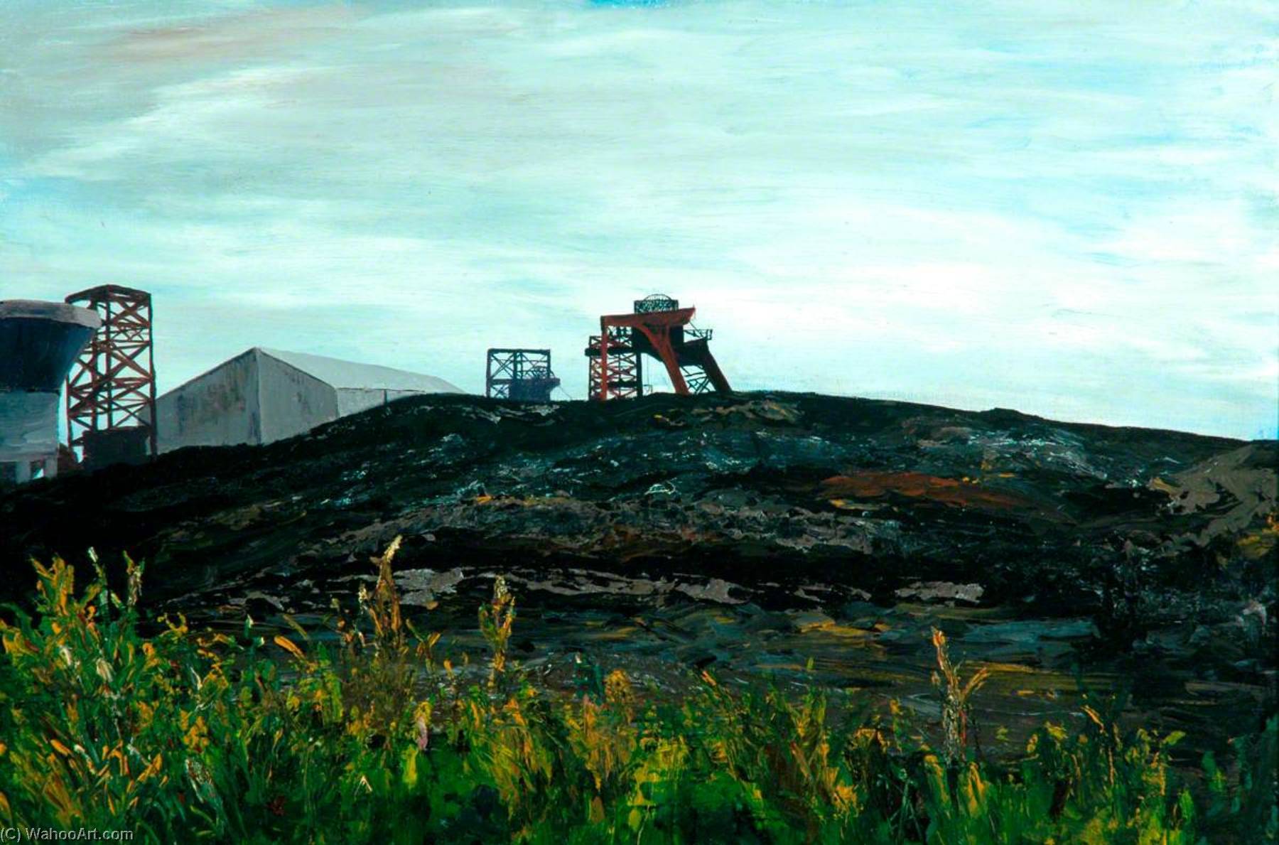 Reproductions De Peintures | charbon tas de Philip Toft | ArtsDot.com