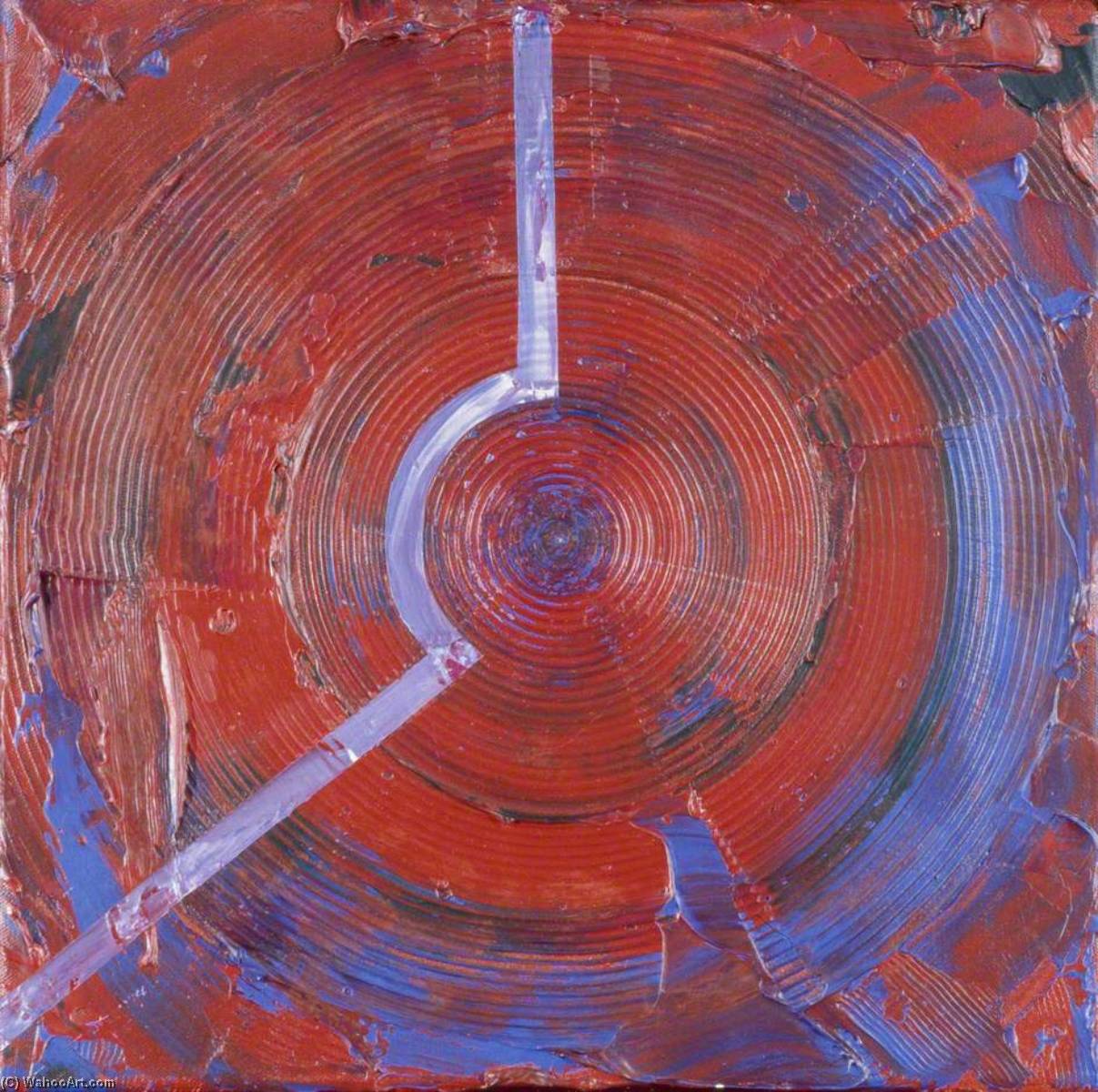 Spinning Vermelho suspenso, 1995 por Barbara Delaney Barbara Delaney ...