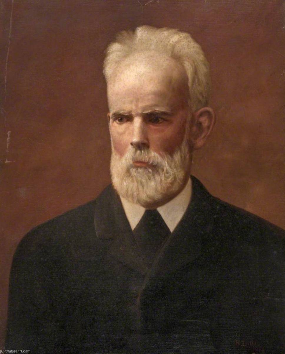 Art Reproductions Portrait of a Man, 1913 by Robert Lillie (1867-1949 ...