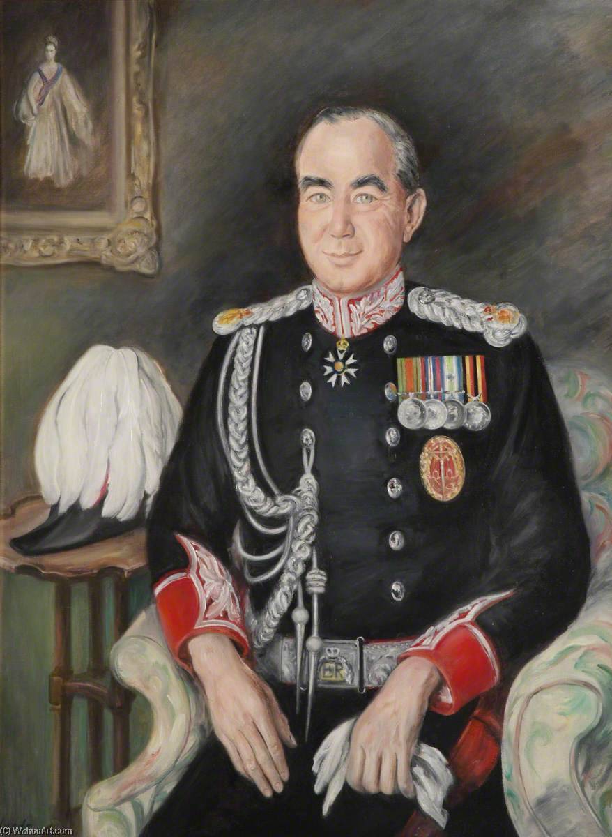 Falklands Portraits Sir Rex Hunt (b.1926), Governor, 1999 by Caroline ...