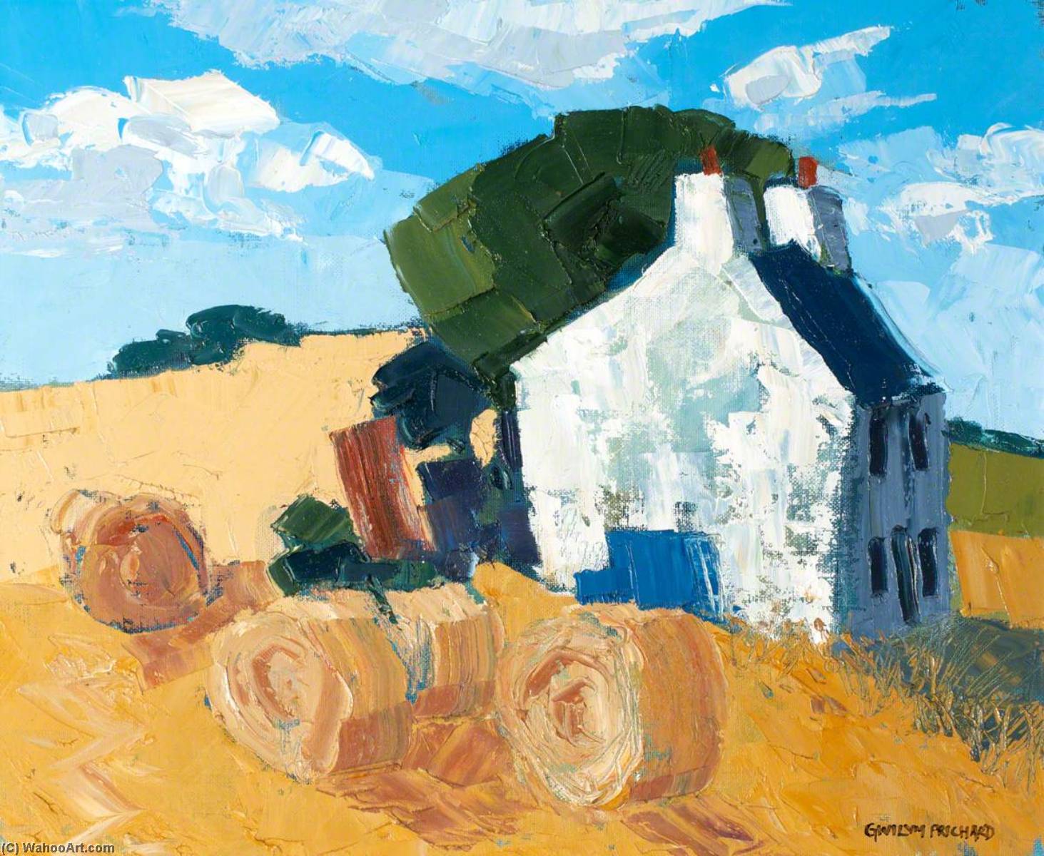 Big Bala Byrnau Mawr by Gwilym Prichard (1931-2015) Gwilym Prichard | ArtsDot.com