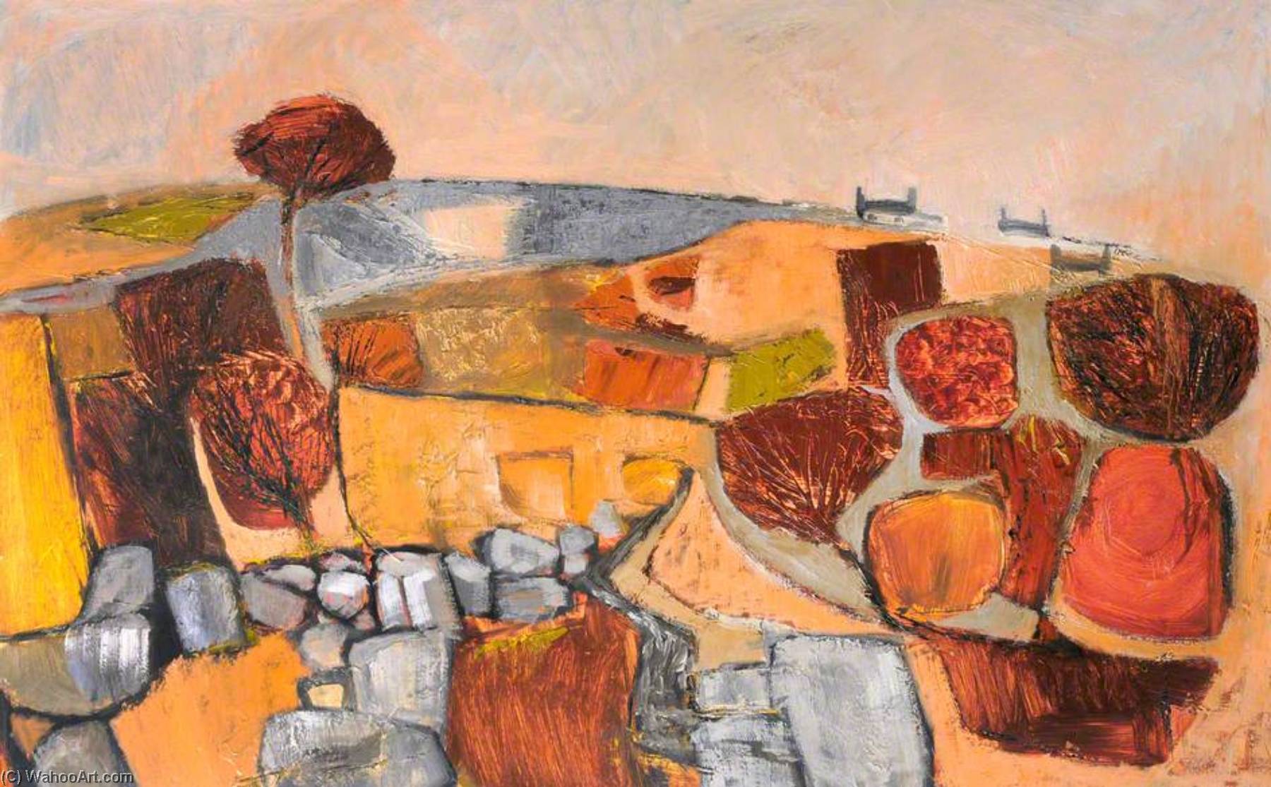 Hydref Sir Fôn by Gwilym Prichard (1931-2015) Gwilym Prichard | ArtsDot.com