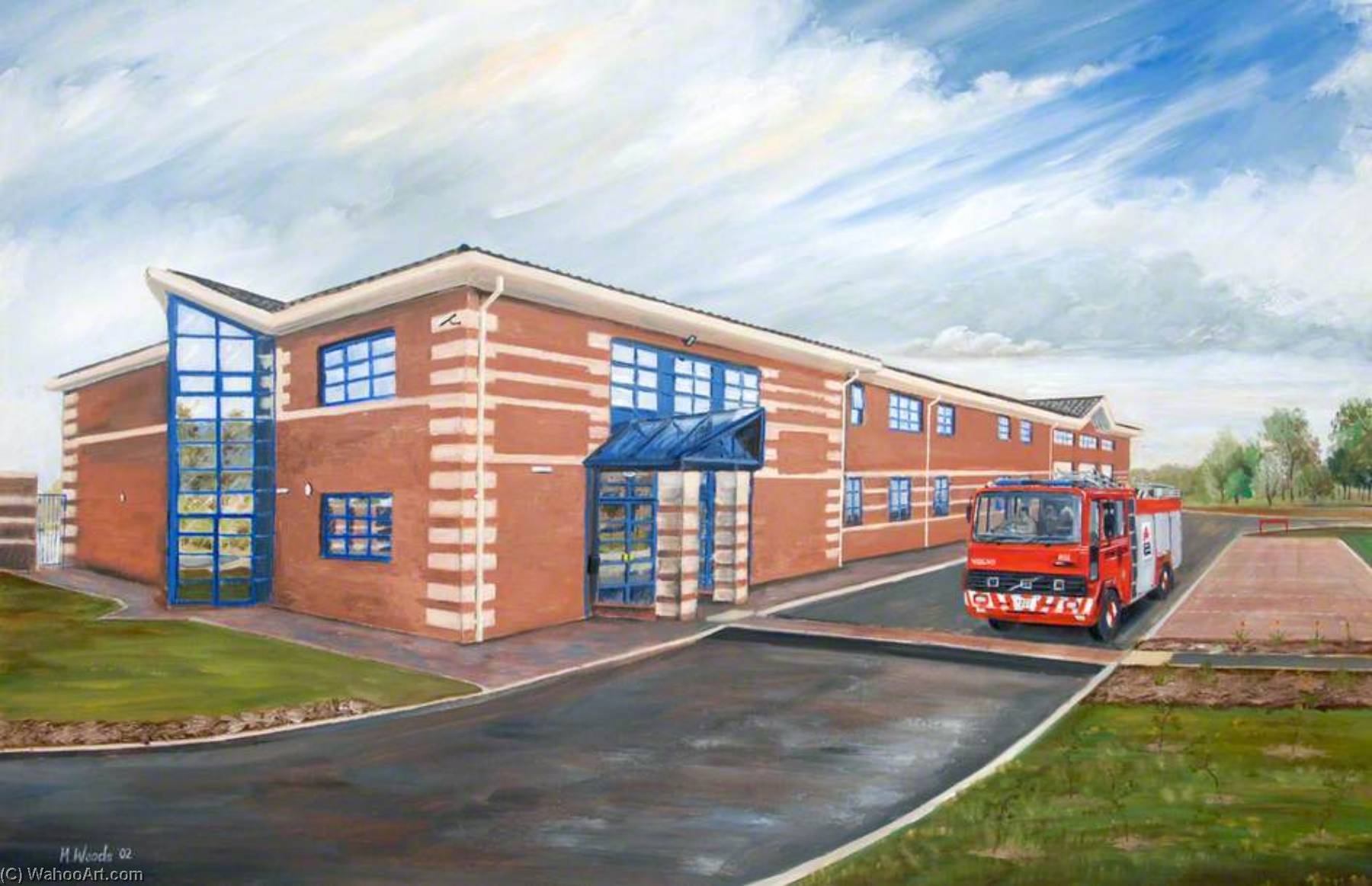 South Shields Community Fire Station, 2002 by Martin Woods Martin Woods ...