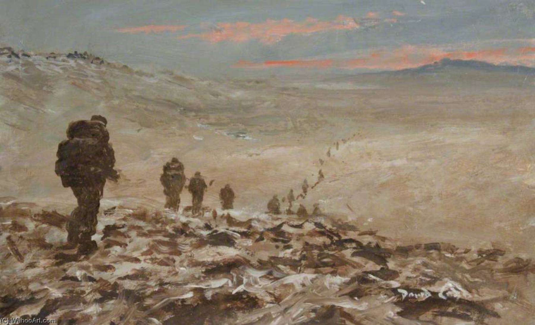 Yomping de Charles David Cobb (1921-2014) Charles David Cobb | ArtsDot.com