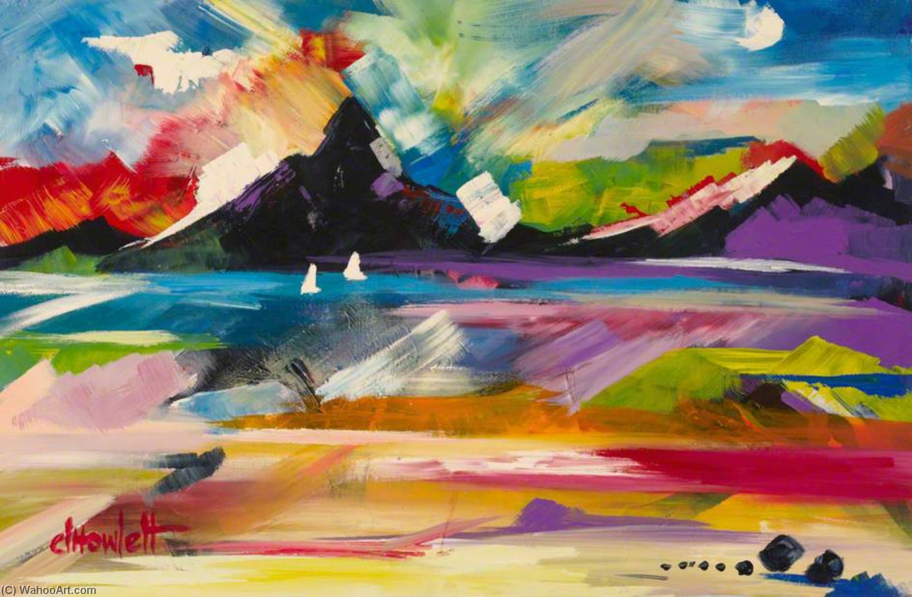 Mount Doom, 2010 by Caroline Hulse Caroline Hulse | ArtsDot.com