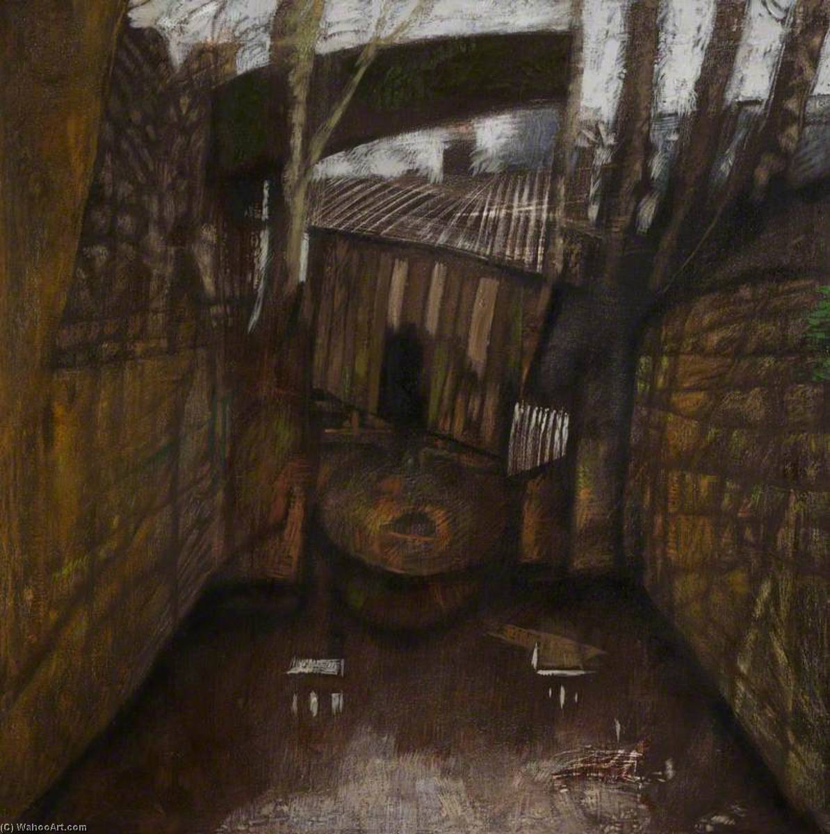 The Tail Race, Patterson`s Spade Mill by Jack Crabtree Jack Crabtree ...