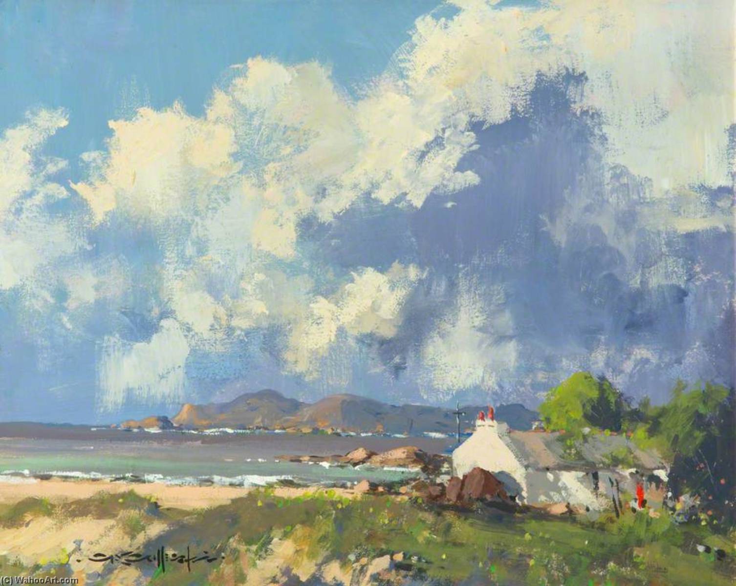 On the Mayo Coast by George K Gillespie (1924-1995) George K Gillespie ...