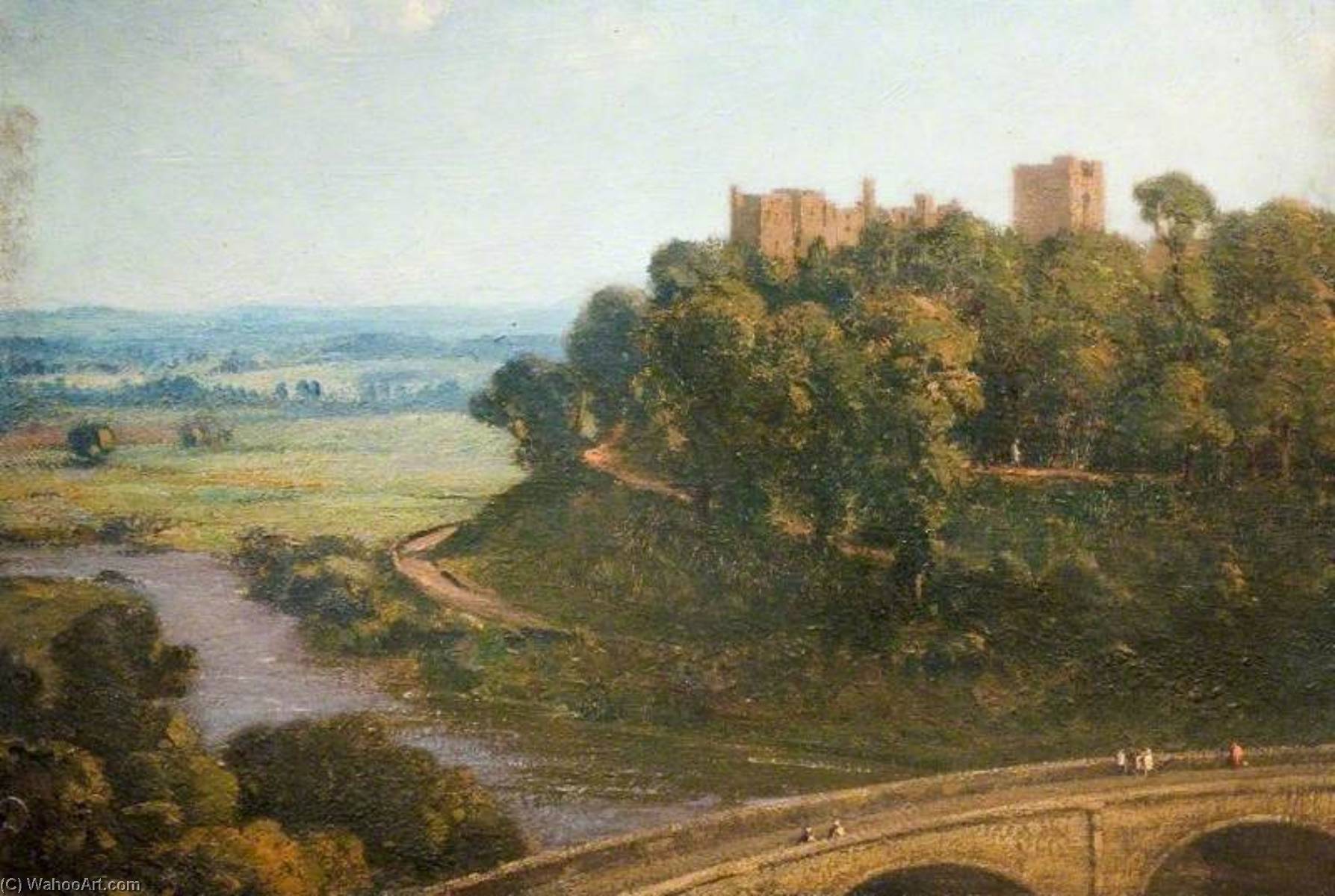 Museum Art Reproductions Ludlow Castle, 1920 by Joseph Alfonso Toft ...