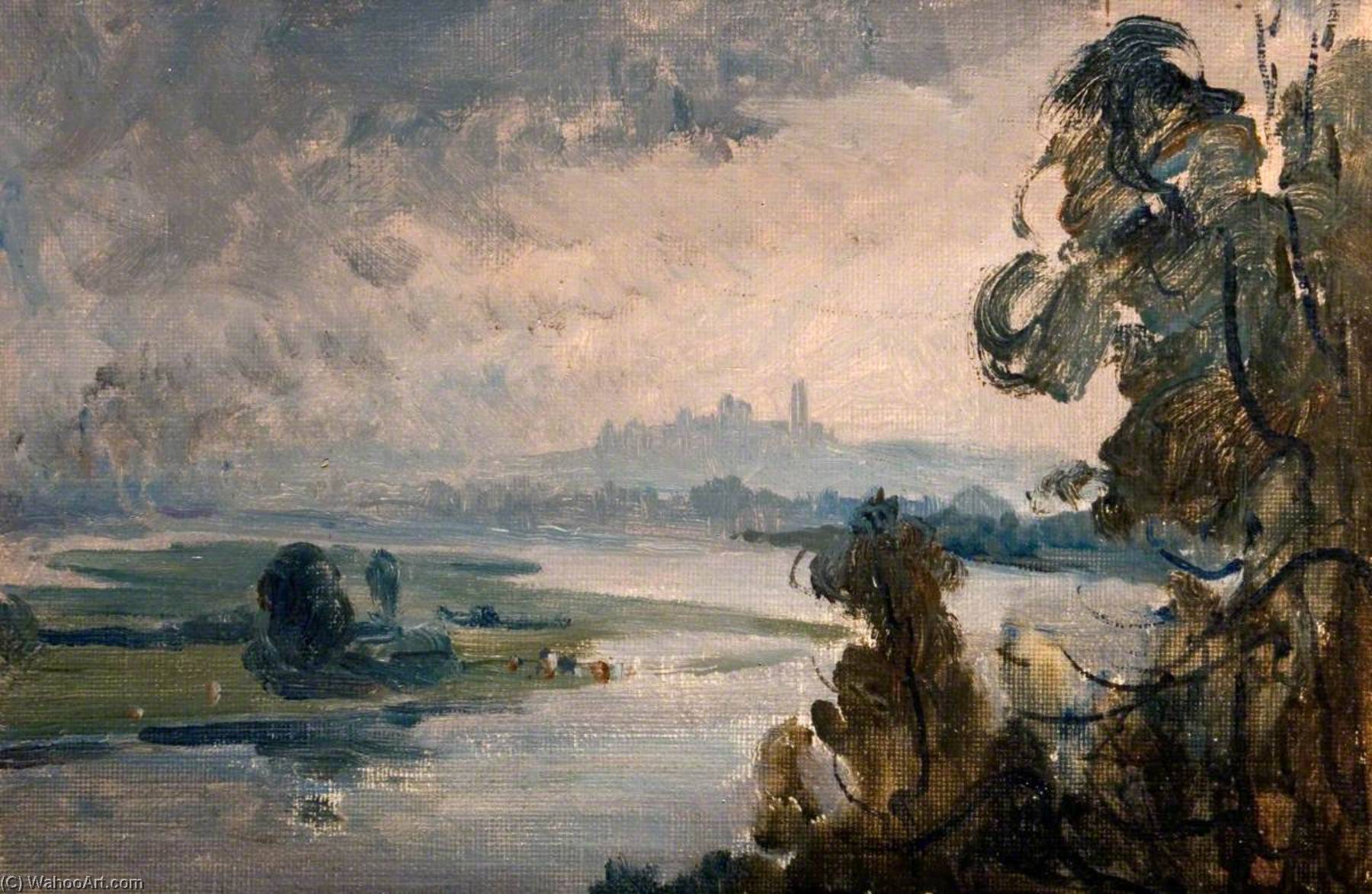 Order Artwork Replica Lancaster from the Aqueduct over River Lune by ...