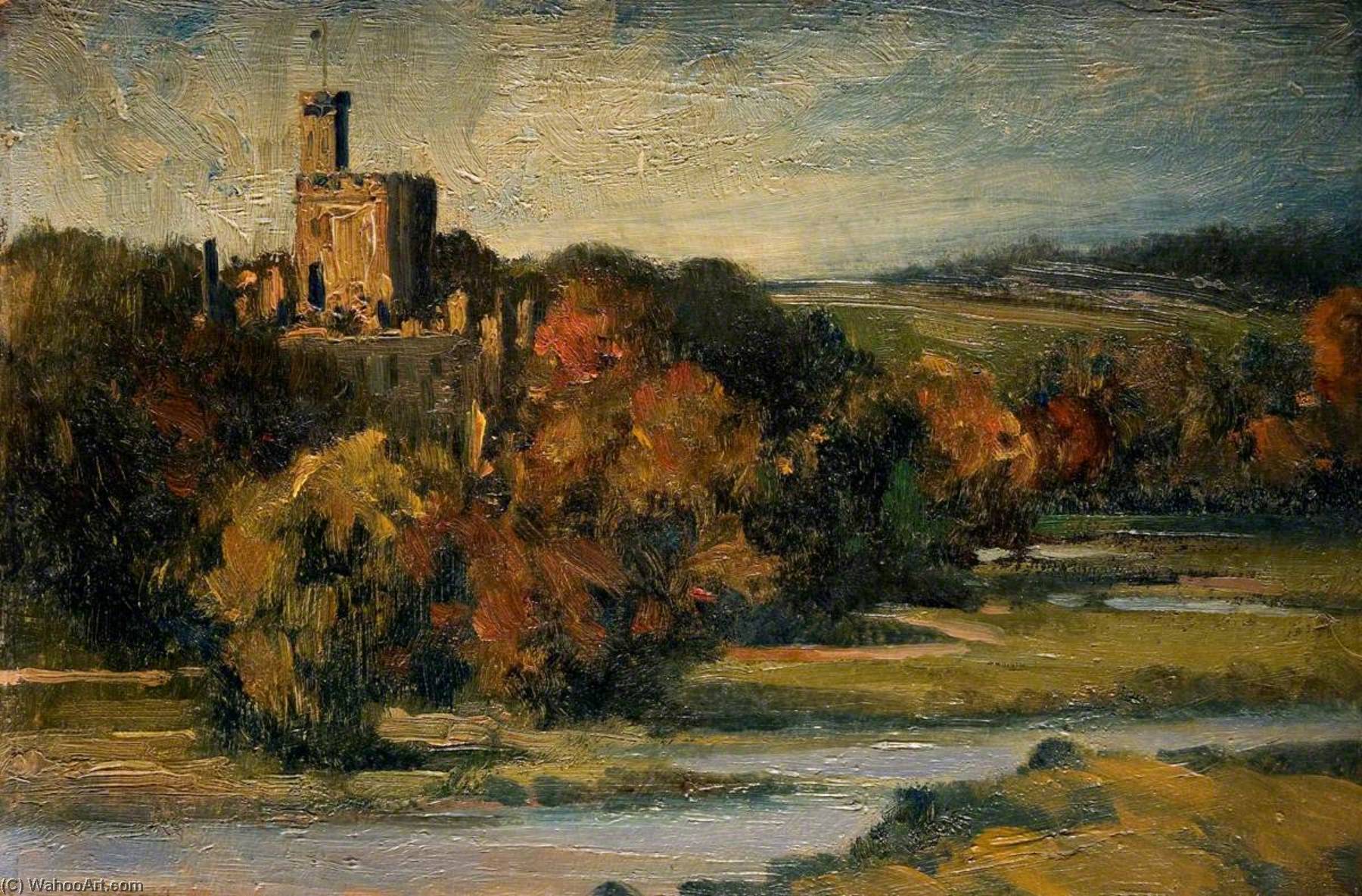 Buy Museum Art Reproductions Hornby Castle, near Lancaster by Joseph ...