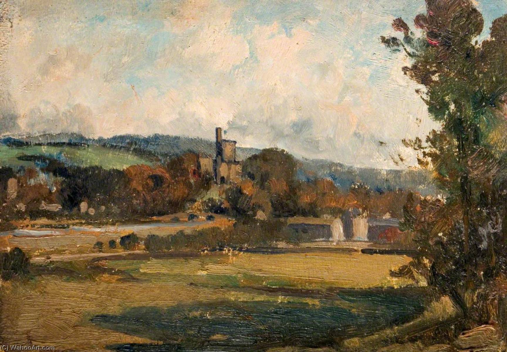 Art Reproductions Hornby, near Lancaster by Joseph Alfonso Toft ...