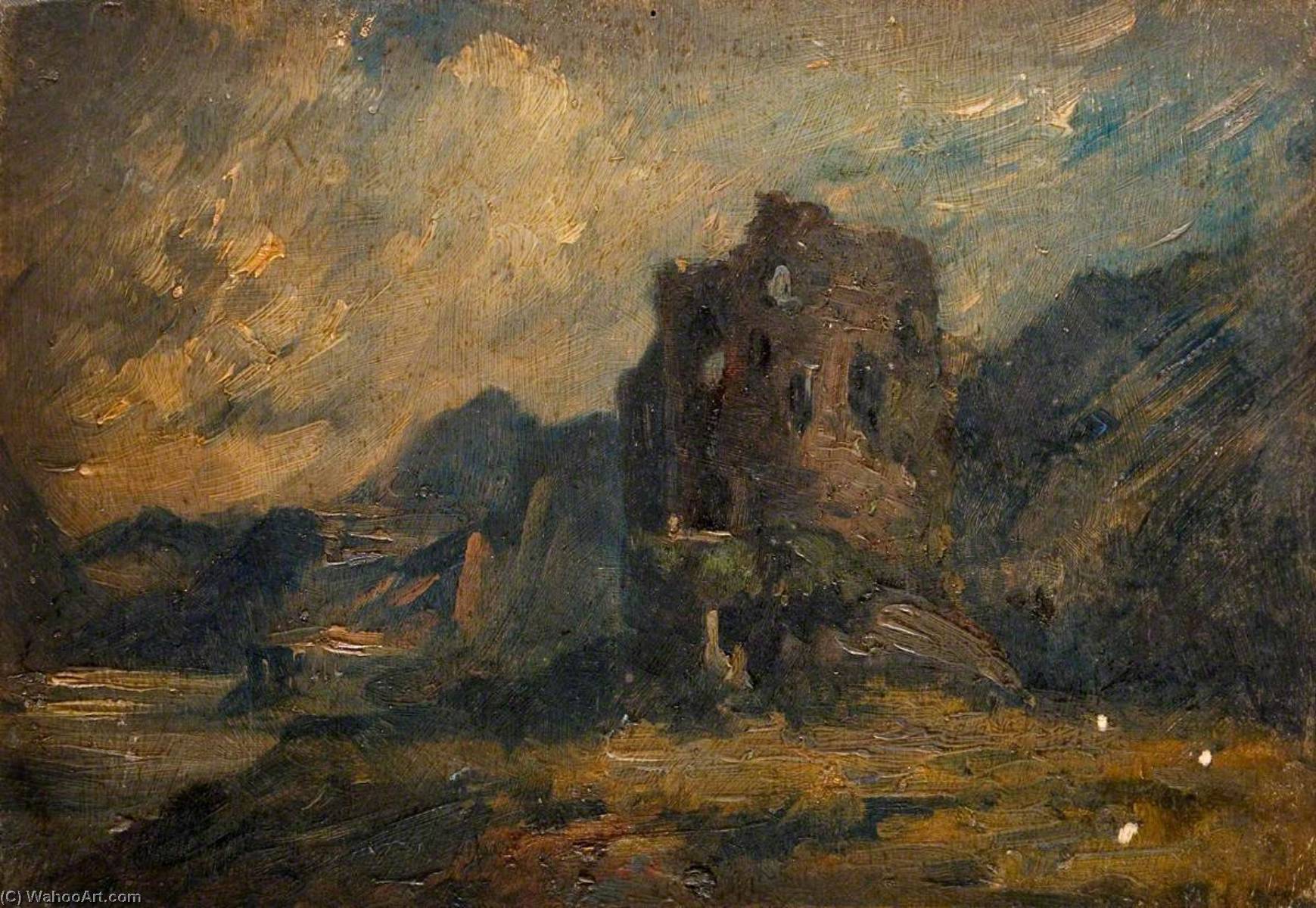 Get Art Reproductions Dolbadarn Castle by Joseph Alfonso Toft (Inspired ...