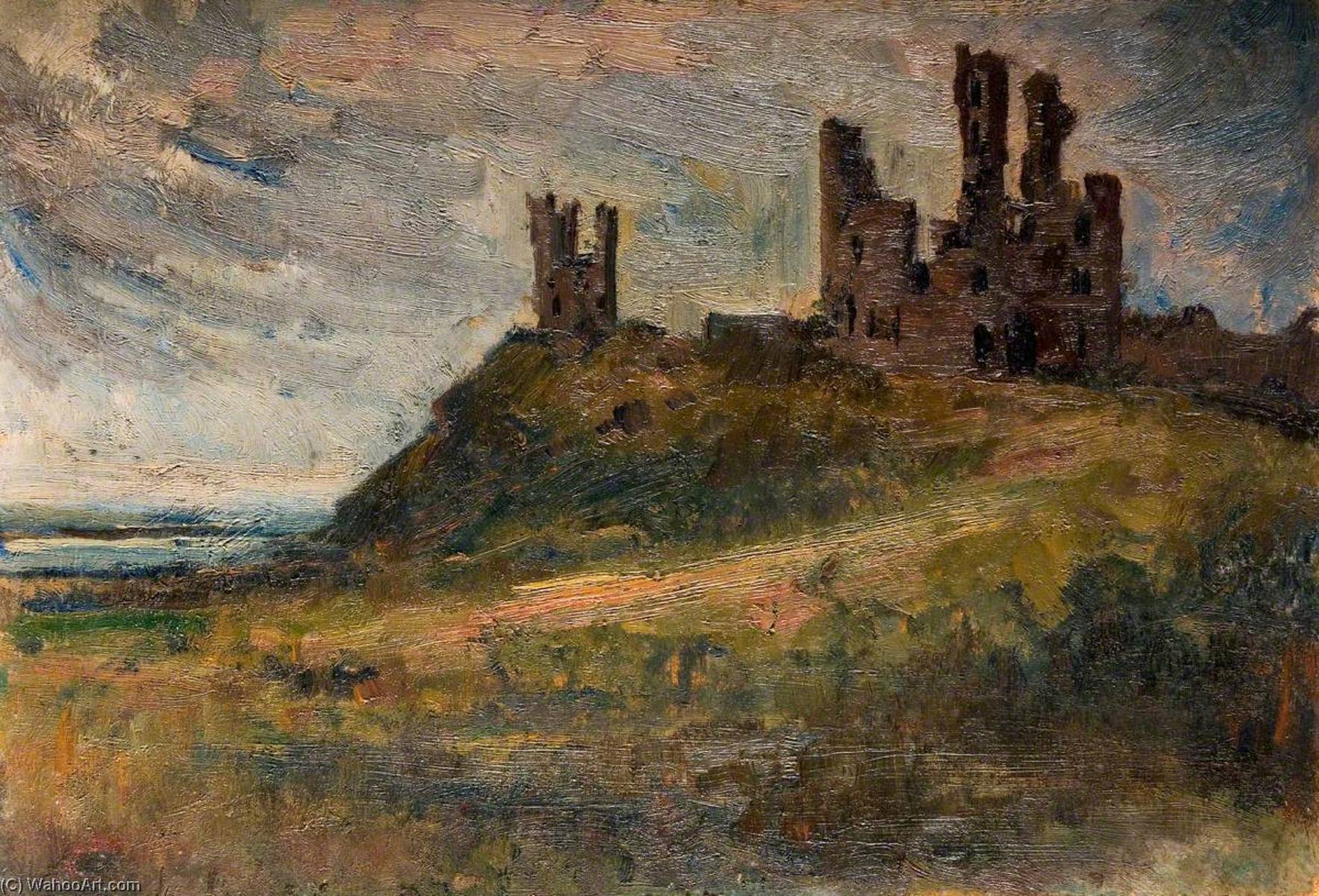 Purchase Oil Painting Replica Dunstanburgh Castle by Joseph Alfonso ...