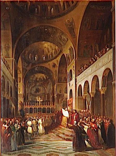 Acheter Reproductions D'art De Musée TRAITE CONCLU ENTRE LES CROISSES ...