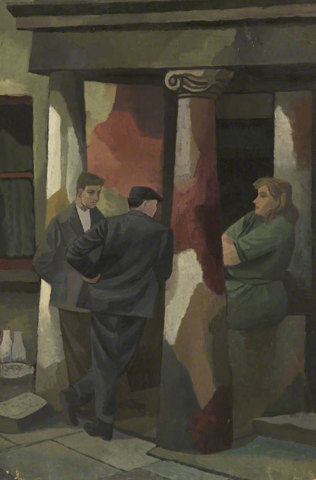 Commander Reproductions D'art Hommes et femmes en porte de Cliff Rowe ...