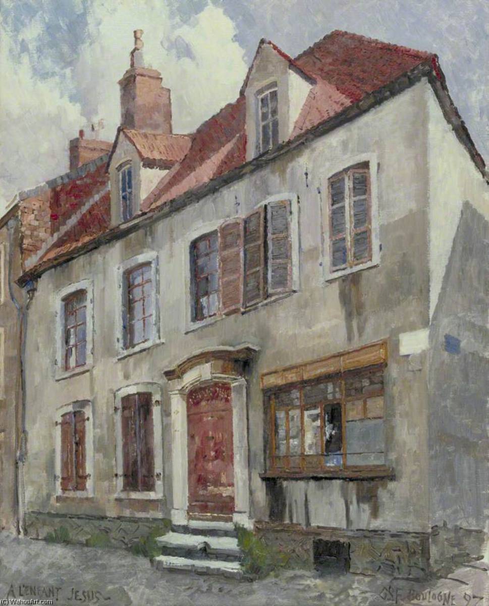 `A l`enfant Jesus`, Boulogne, France, 1997 by Geoffrey Scowcroft ...