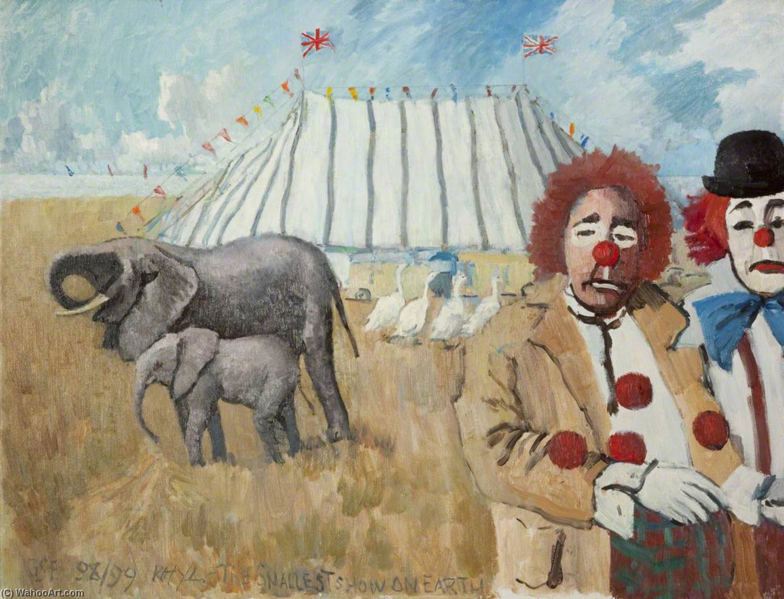 The Smallest Show on Earth, 1998 by Geoffrey Scowcroft Fletcher (1923 ...