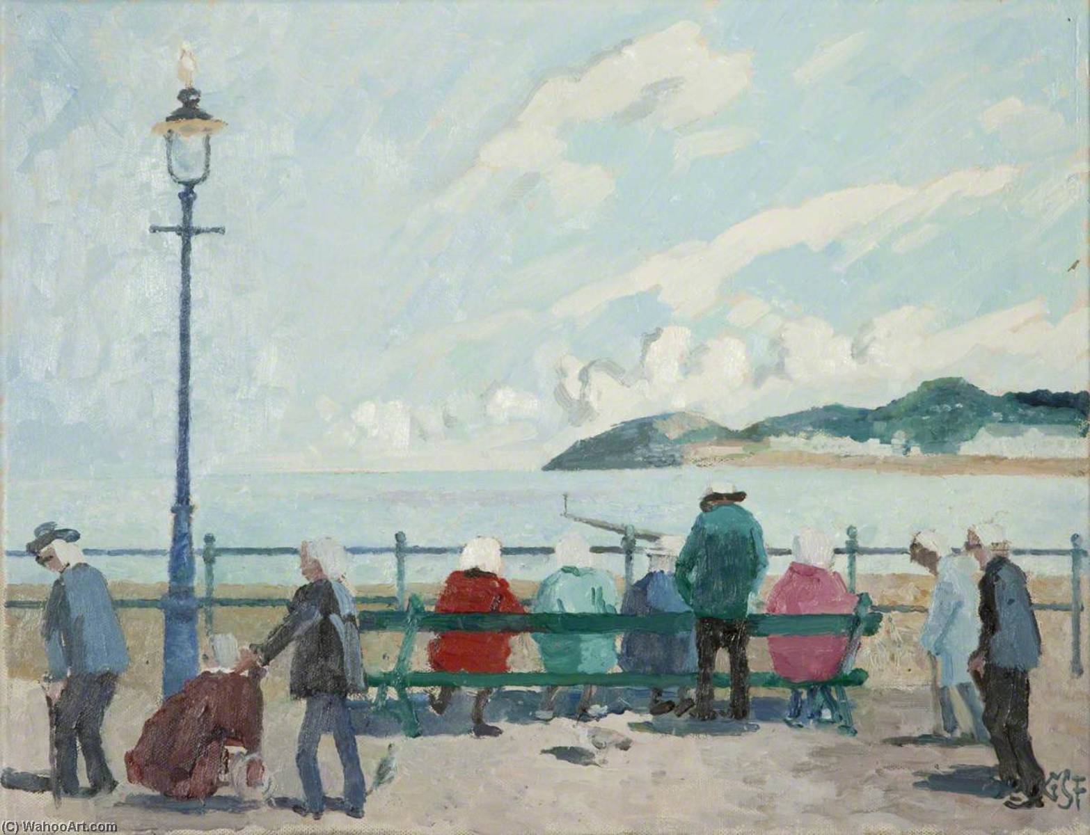 Old Timers on Prom, 2002 de Geoffrey Scowcroft Fletcher (1923-2004 ...