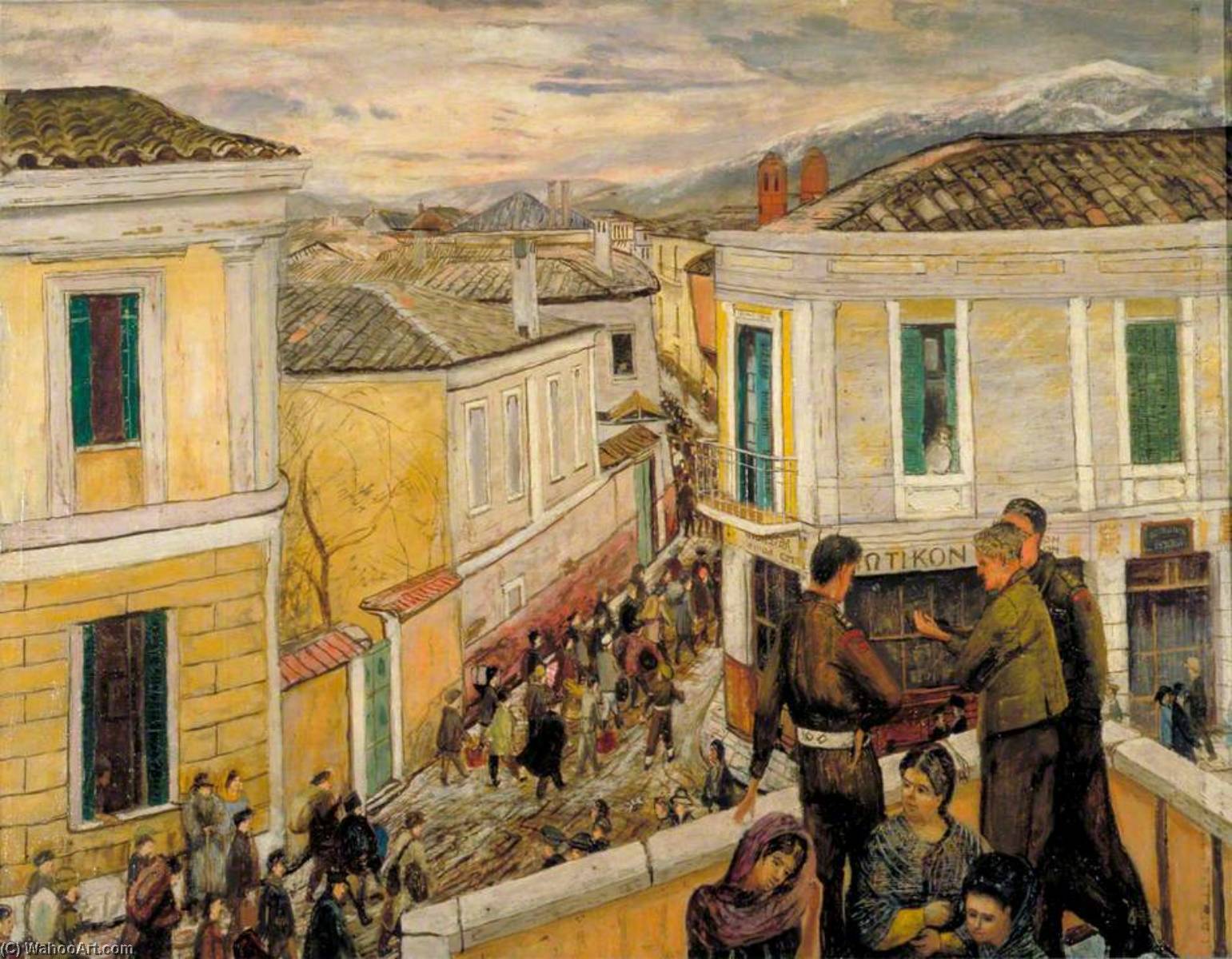 Kosani, Greece, 1946 by Carel Victor Morlais Weight (1908-1997, United ...