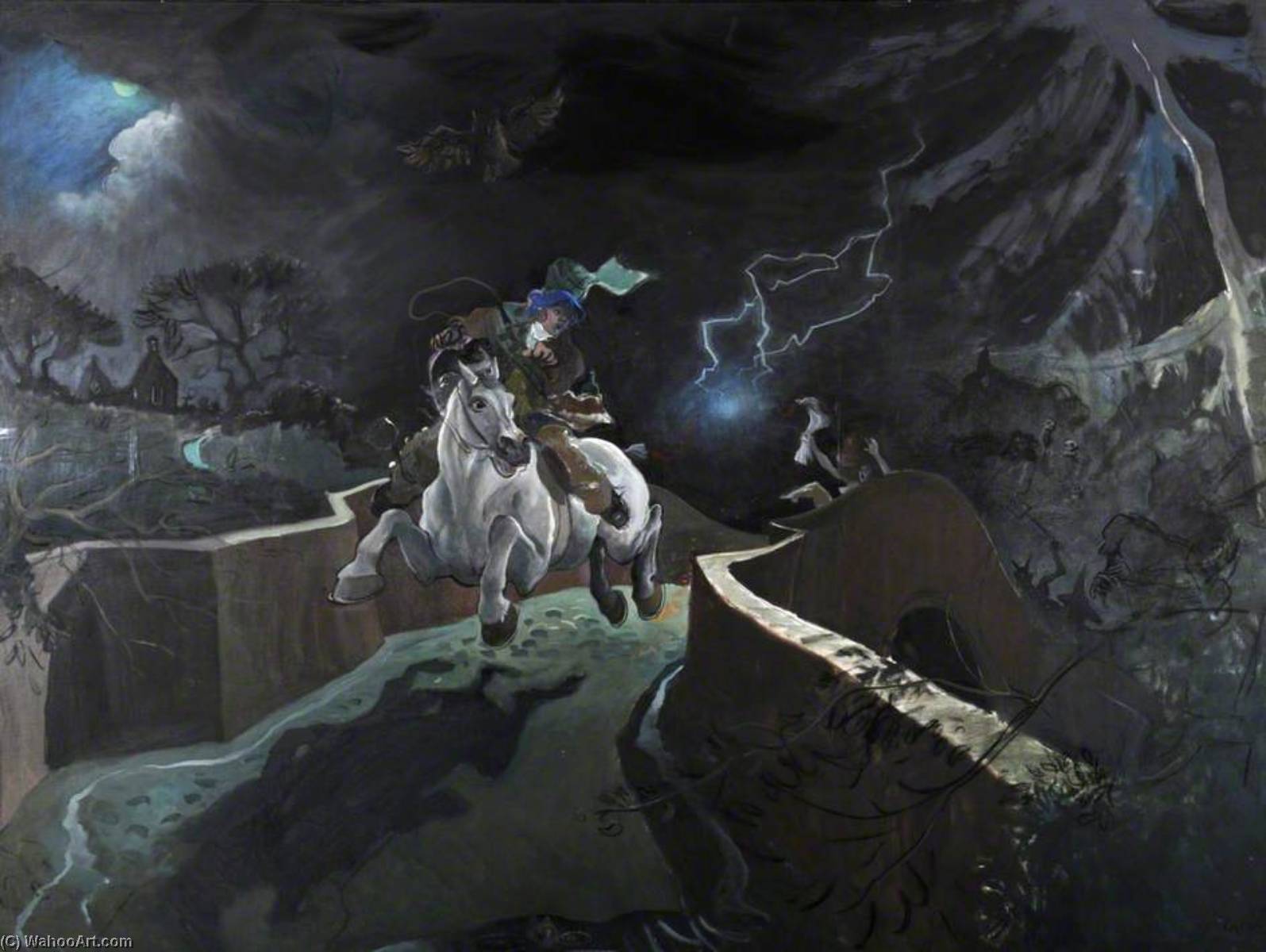 `Hell Hath No Fury`, 1996 by Alexander Goudie (1933-2004) Alexander ...
