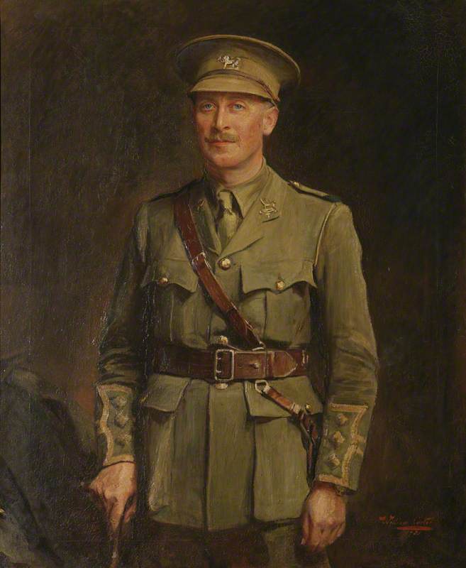 Order Artwork Replica Sir Herbert Archer Croft (1868–1915), 10th Bt, 1921 by William Carter ...
