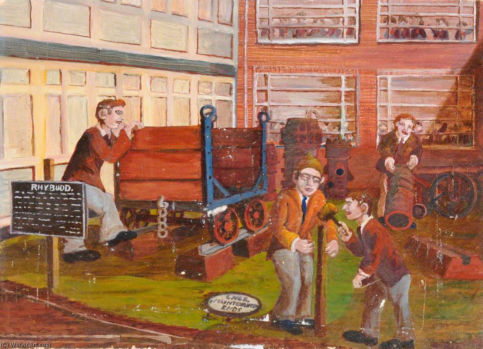 Mind My Fingers by James Bentley (1921-2004) James Bentley | ArtsDot.com