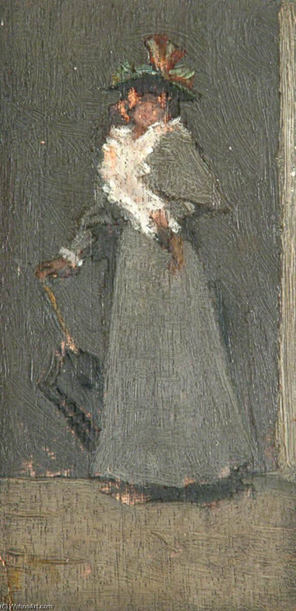 Art Reproductions Figure of Lady in Grey by Sidney Herbert Sime (1865 ...