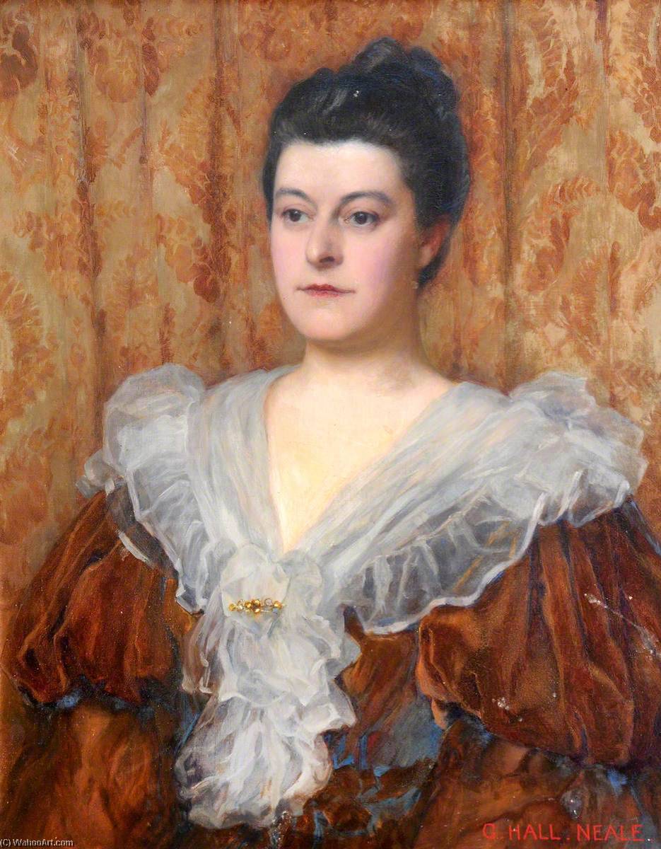 Purchase Oil Painting Replica Portrait of a Woman, 1890 by George Hall ...