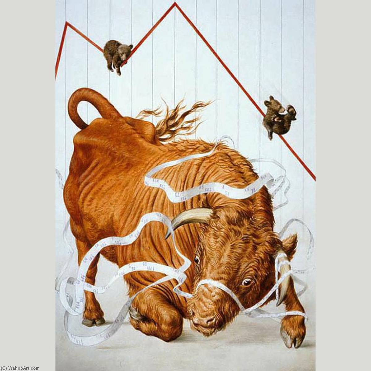 Famous Bull Painting