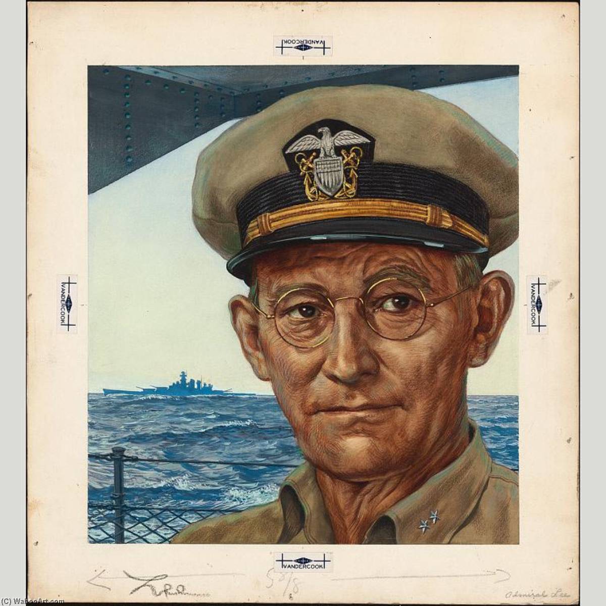 Commander Reproductions D'art Willis Lee de Boris Chaliapin (Inspiré ...