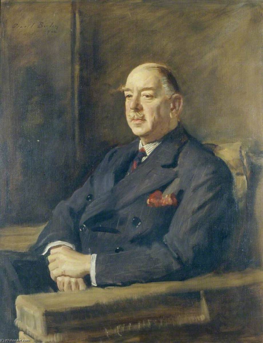 Order Artwork Replica Sir Charles Wright (1876–1950), 1944 by Oswald ...