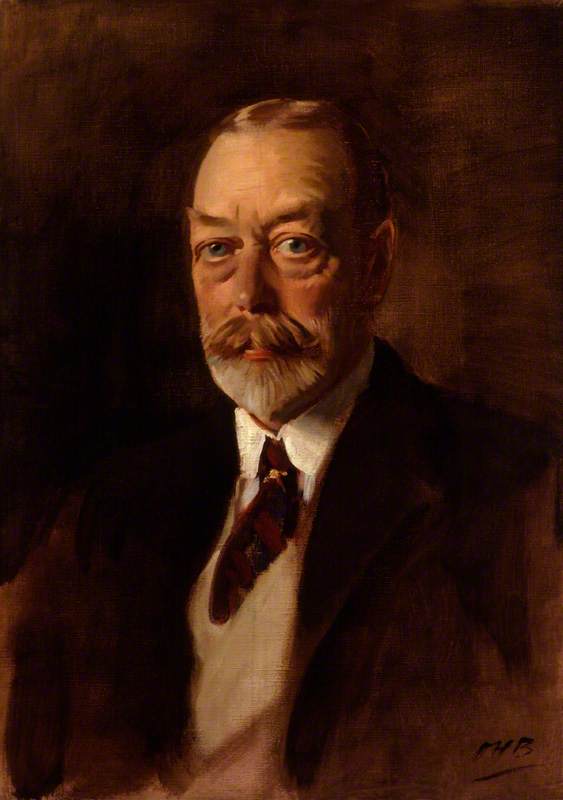 Purchase Oil Painting Replica King George V, 1933 by Oswald Hornby ...