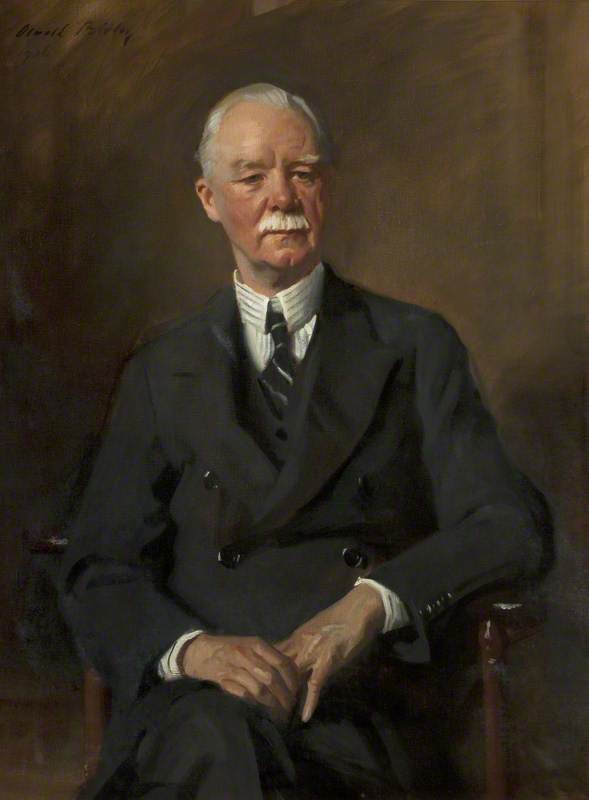 Purchase Oil Painting Replica Alderman H. Astley Bell, 1936 by Oswald ...