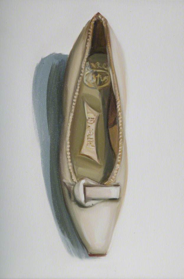Lotus Shoe, 2002 by Lisa Milroy Lisa Milroy | ArtsDot.com
